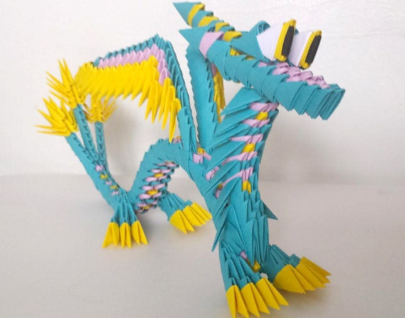 3d Origami Dragon Easy For Kids