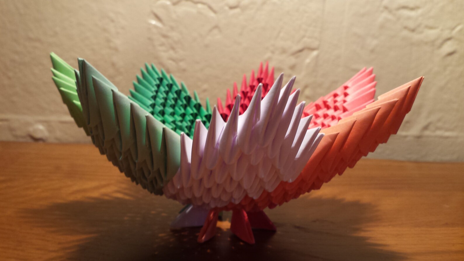 3d Origami Harmony Spiral Bowl - Etsy
