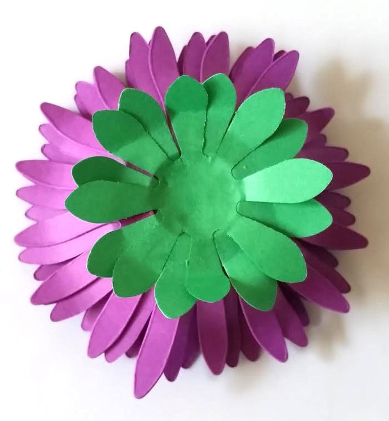 3D Paper Gerbera | Etsy