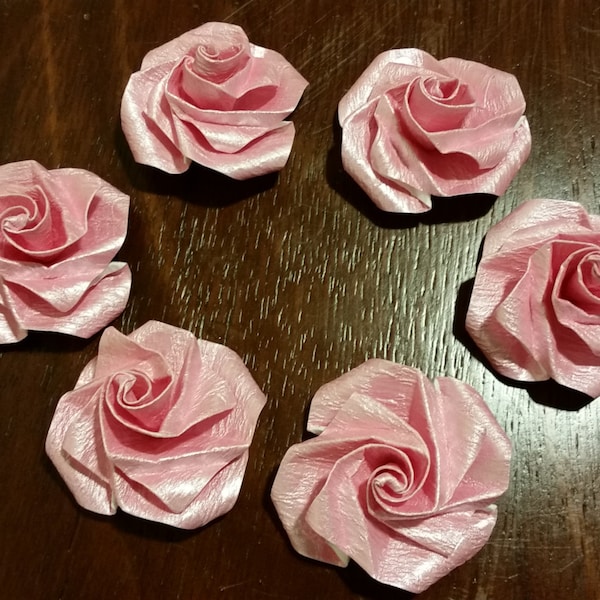 Pearl Paper Flowers - Etsy