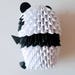 3d Origami Panda - Etsy