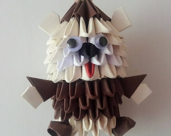 3d origami Teddy Bear | Etsy