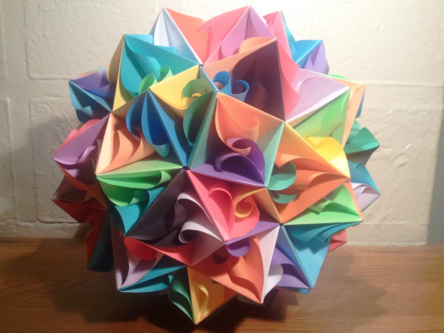3D Origami Giant Ant-lion Kusudama - Etsy