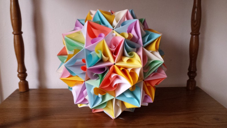 3D Origami Giant Ant-lion Kusudama - Etsy