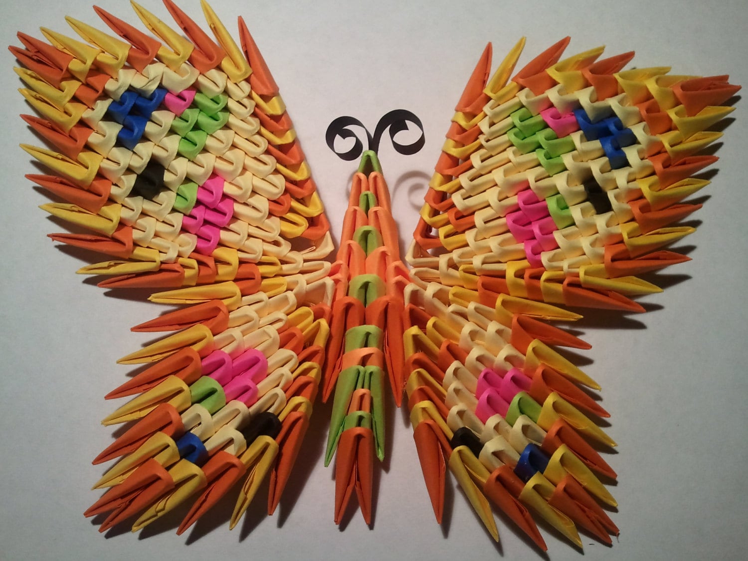 3D origami butterfly magnet 2 - Etsy