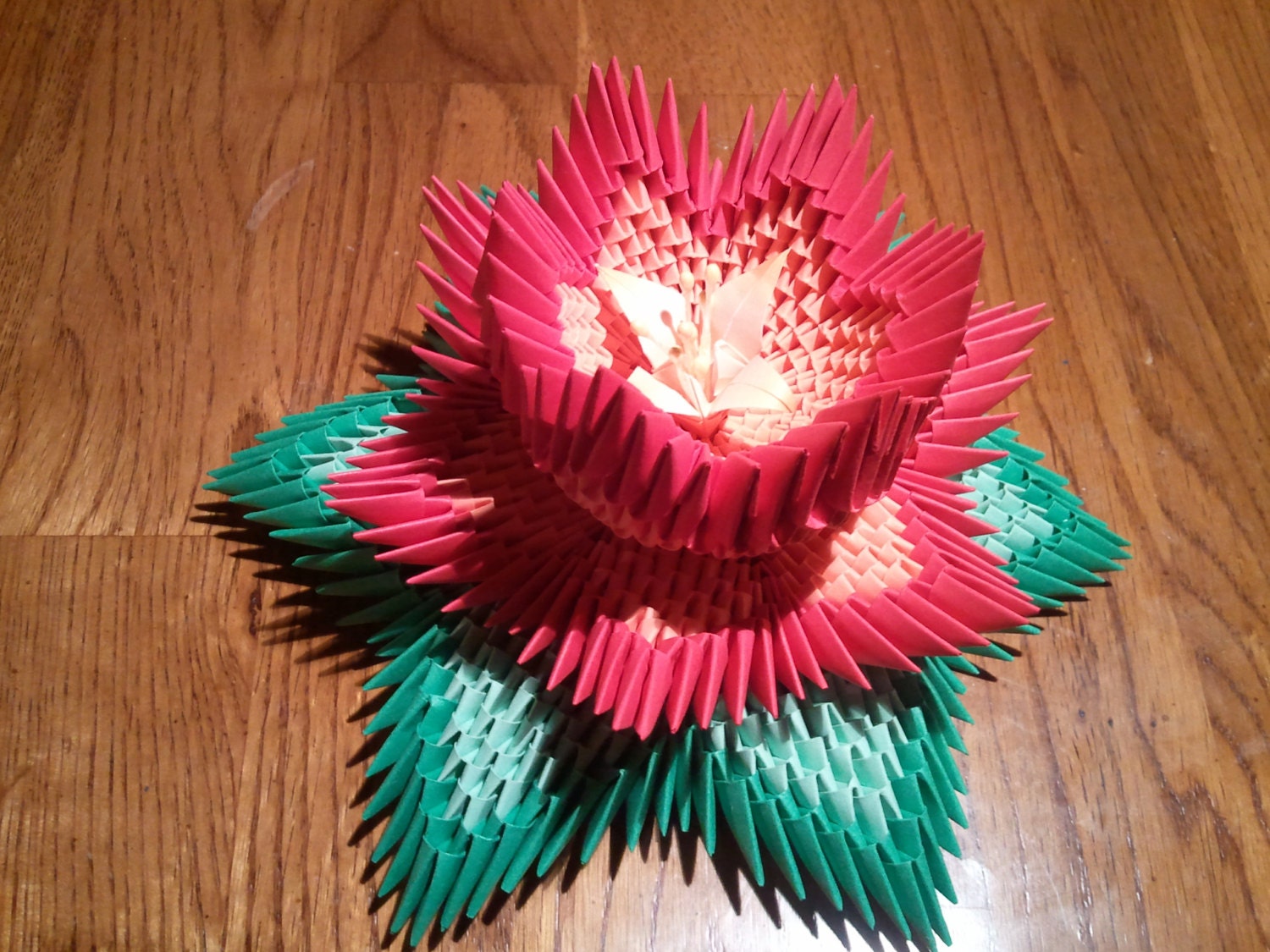 Tutorial: How to Make 3d Origami Lotus Flower - Etsy