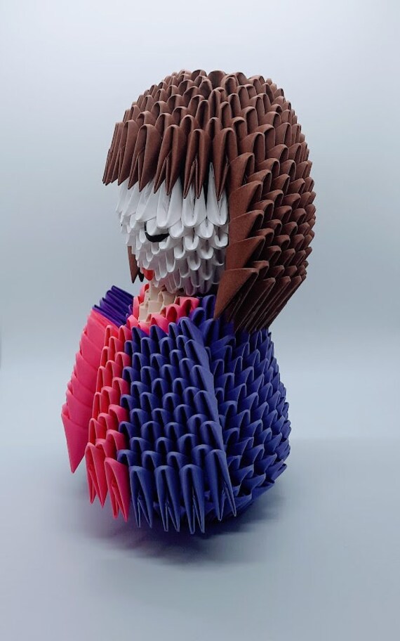 3d Origami People