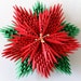 3d Origami Poinsettia (small) - Etsy