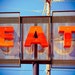 Fine Art Photography Eat Sign Restaurant Retro Diner Sign | Etsy