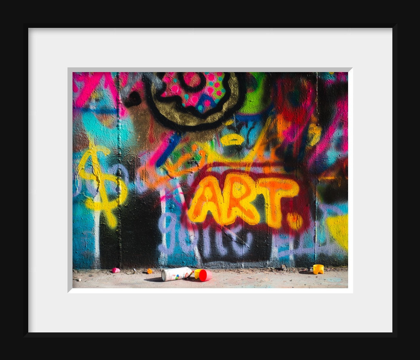 Fine Art Photography, Graffiti Art, Photo, Urban Landscape, Modern Wall ...