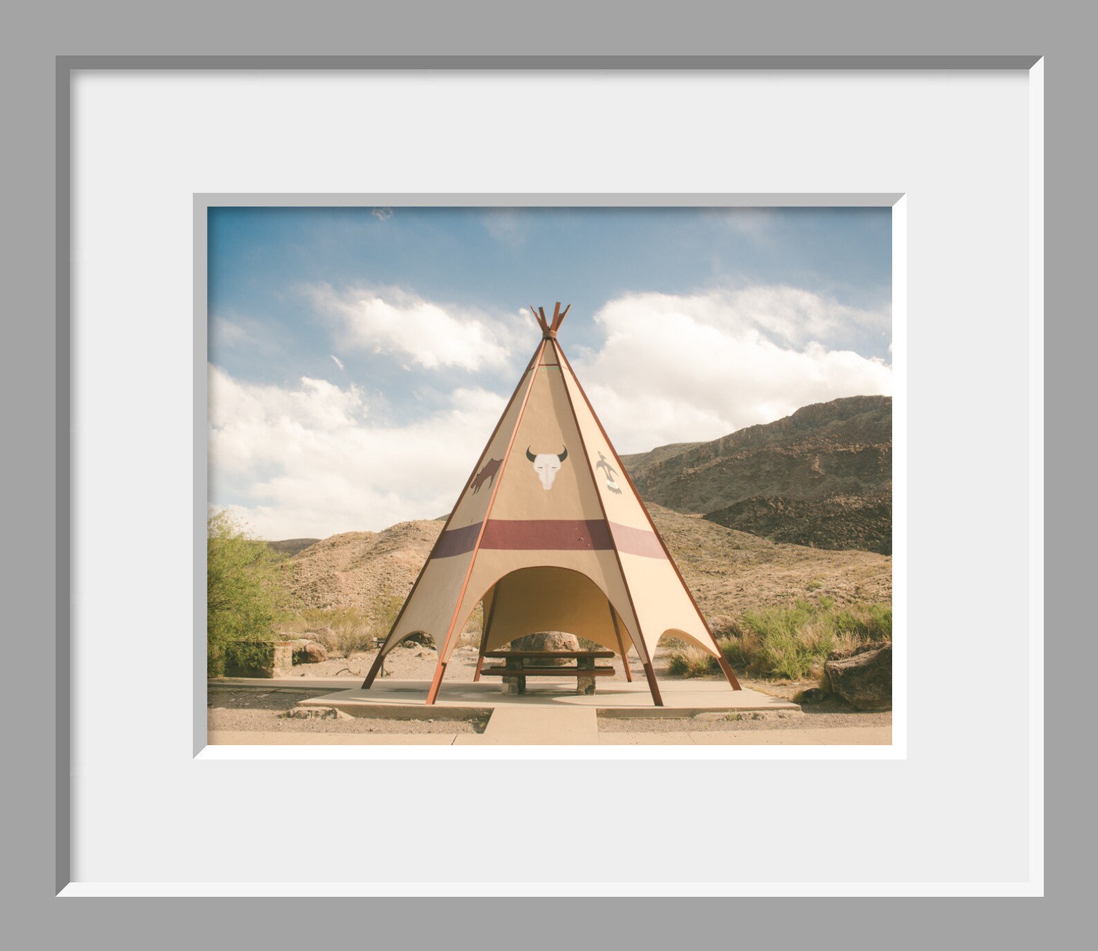 Teepee in West Texas, Rio Grande River, Texas Photography, Landscape ...