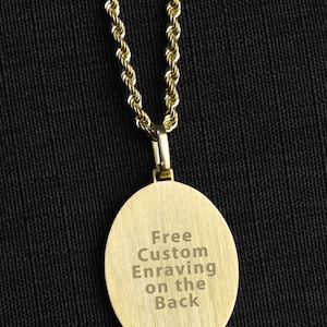 14K Gold Hecate Necklace, Greek God Talisman, Olympian Pendant, Magic ...