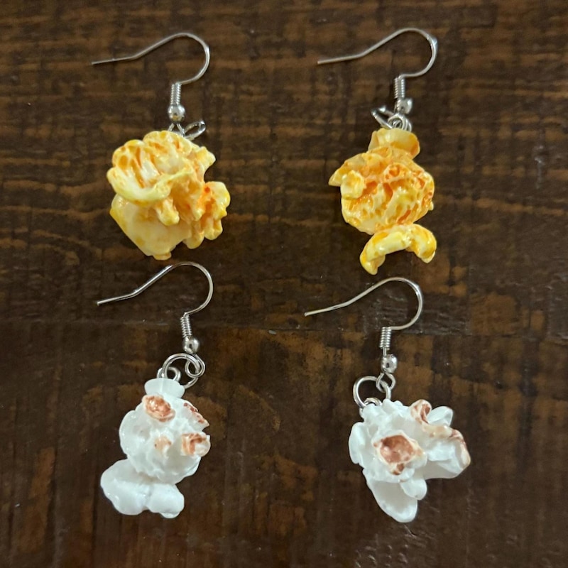 Popcorn Earrings - Etsy