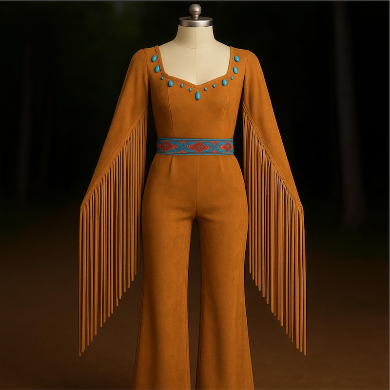 White Jumpsuit Western - Etsy