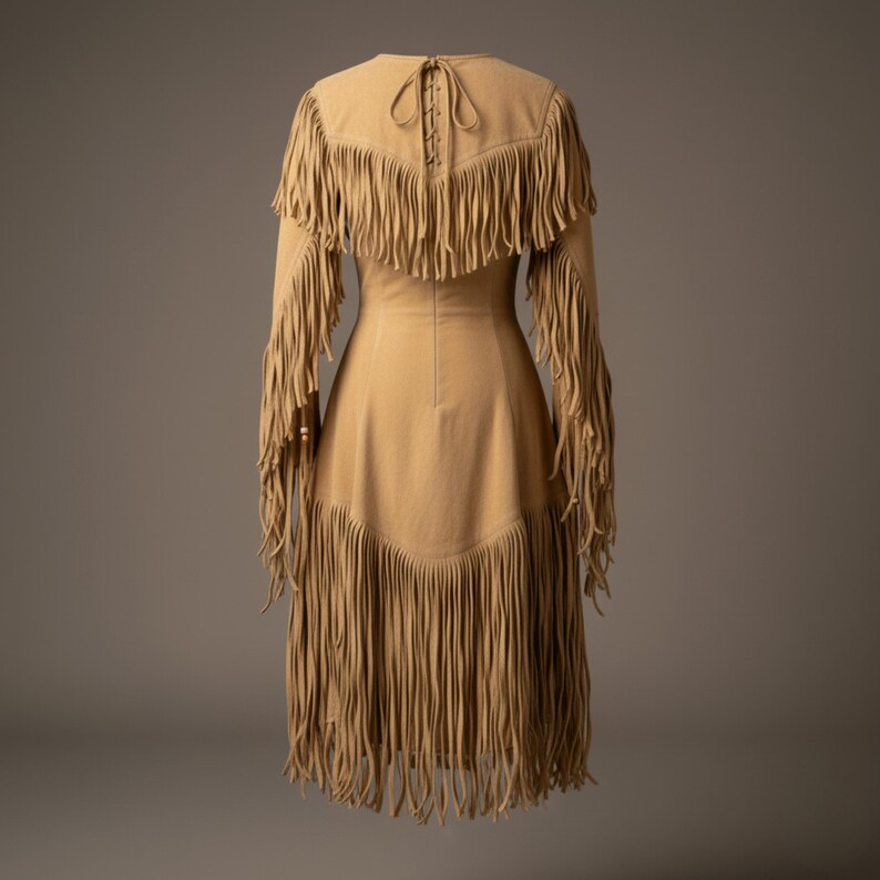 Great Description About Fringe Dress Western Long Sleeve