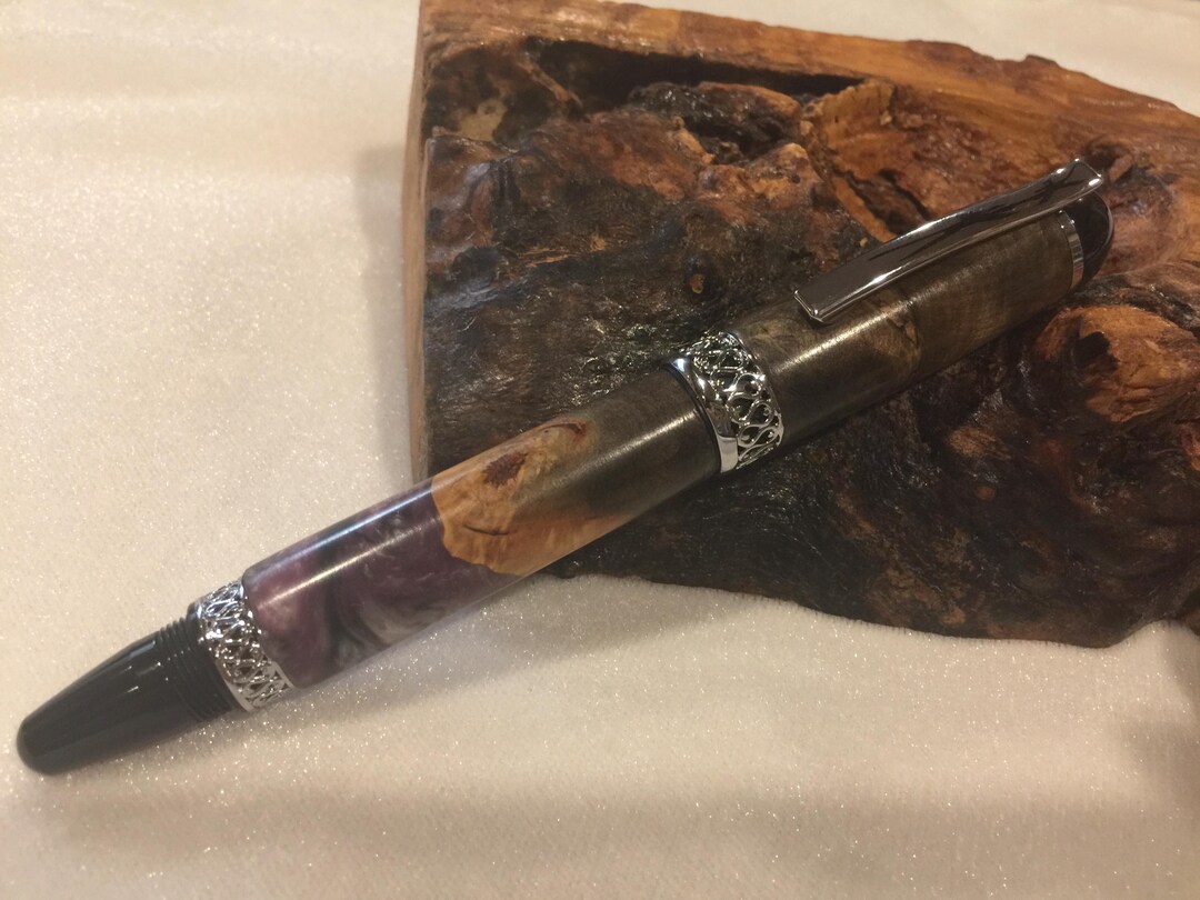 Gorgeous Apollo Infinity Rollerball Pen With Buckeye Burl (7056 ) - Etsy
