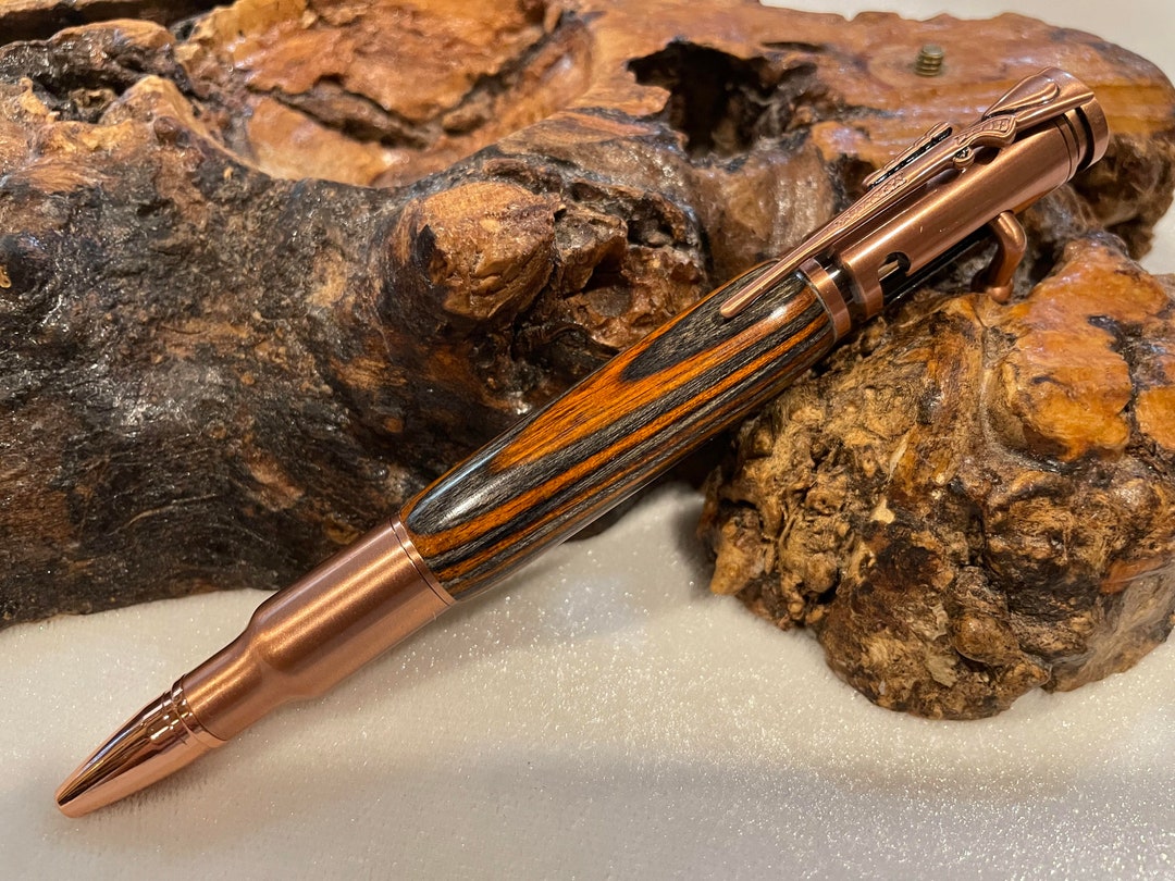 Handcrafted Bolt Action Rifle Pen With Diamond Wood Body 5981 5982 5983 ...