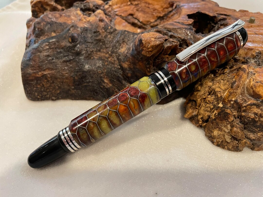 Unique Wire Mesh Churchill Fountain Pen 6228 - Etsy