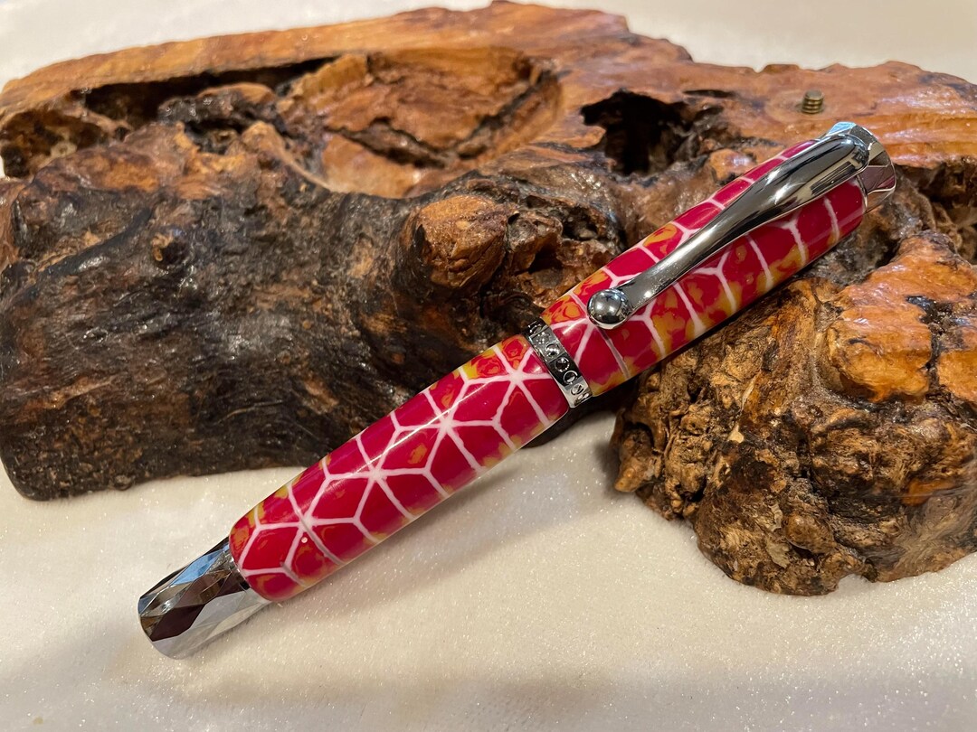 Gorgeous Geometric Die Cut Fountain Pen # 6812 - Etsy