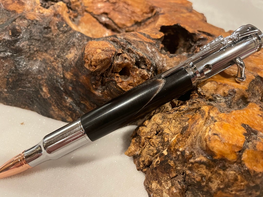 Handcrafted Bolt Action Rifle Pen With Real Buffalo Horn Body - Etsy