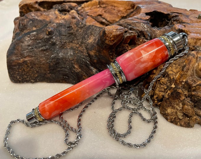 Holloway Handmade Pen Necklace Inspired by Mad Men - Etsy