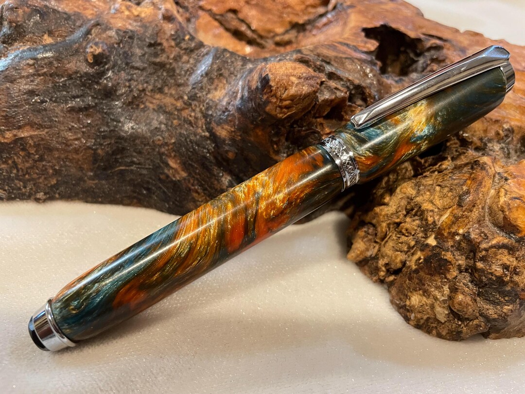 Gorgeous Lava Explosion Orion Style Fountain Pens s 6931 6878 6875 6882 ...
