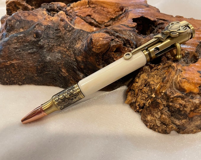 Deer Hunter Style Bolt Action Rifle Pens Antler Bodies 6222 6284 6285 ...