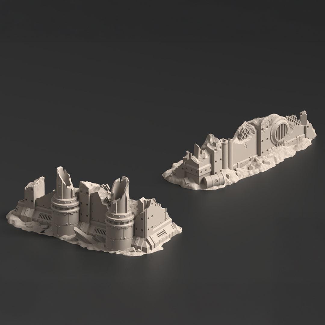 Scatter, Damochles - Grimdark Themed Wargaming Terrain - Etsy