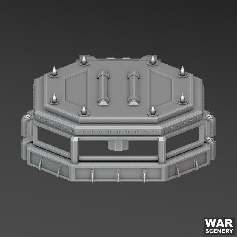 Imperial Army Bunker, Apocalypse Fortress - Grimdark Themed Wargaming ...