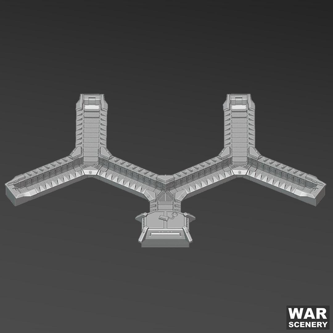 Modular Fortified Trench System, Apocalypse Fortress - Warhammer 40k ...