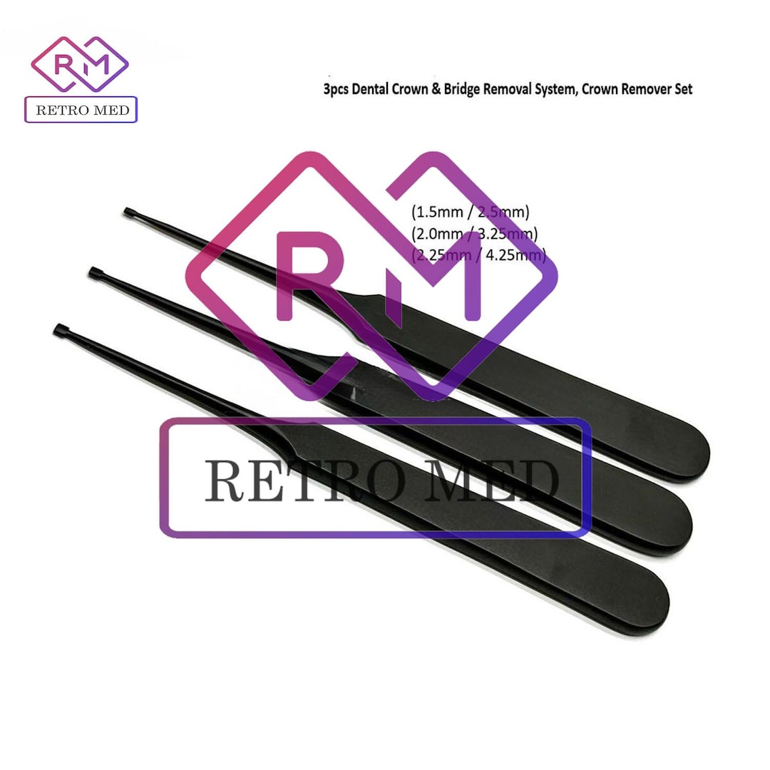 Crown Bridge Teeth Removal Crown Dental Wam Key 3 Pcs System Dental ...