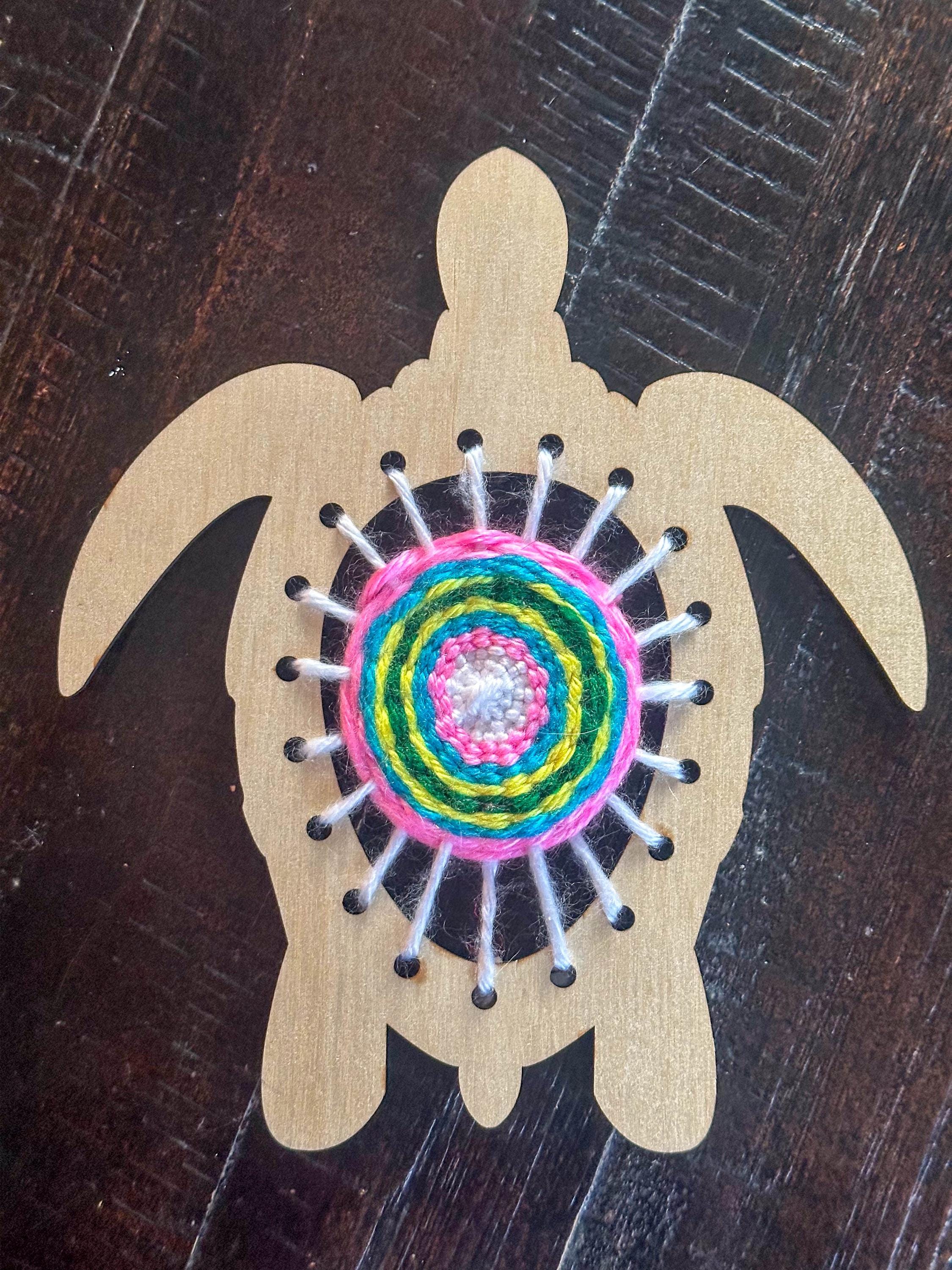 Custom Turtle Circular Weaving Loom Kit - Etsy