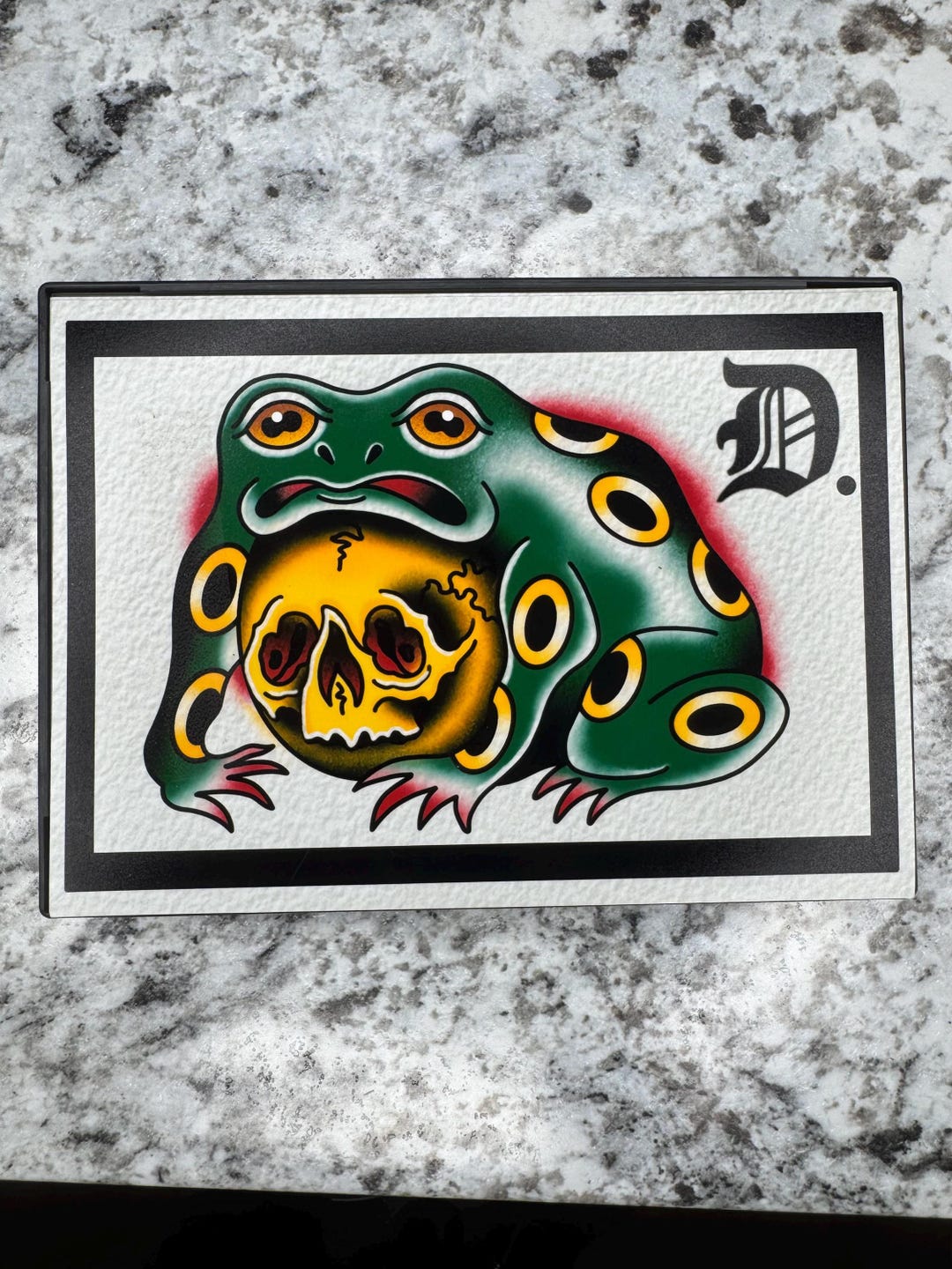 Frog Tattoo Flash - Etsy