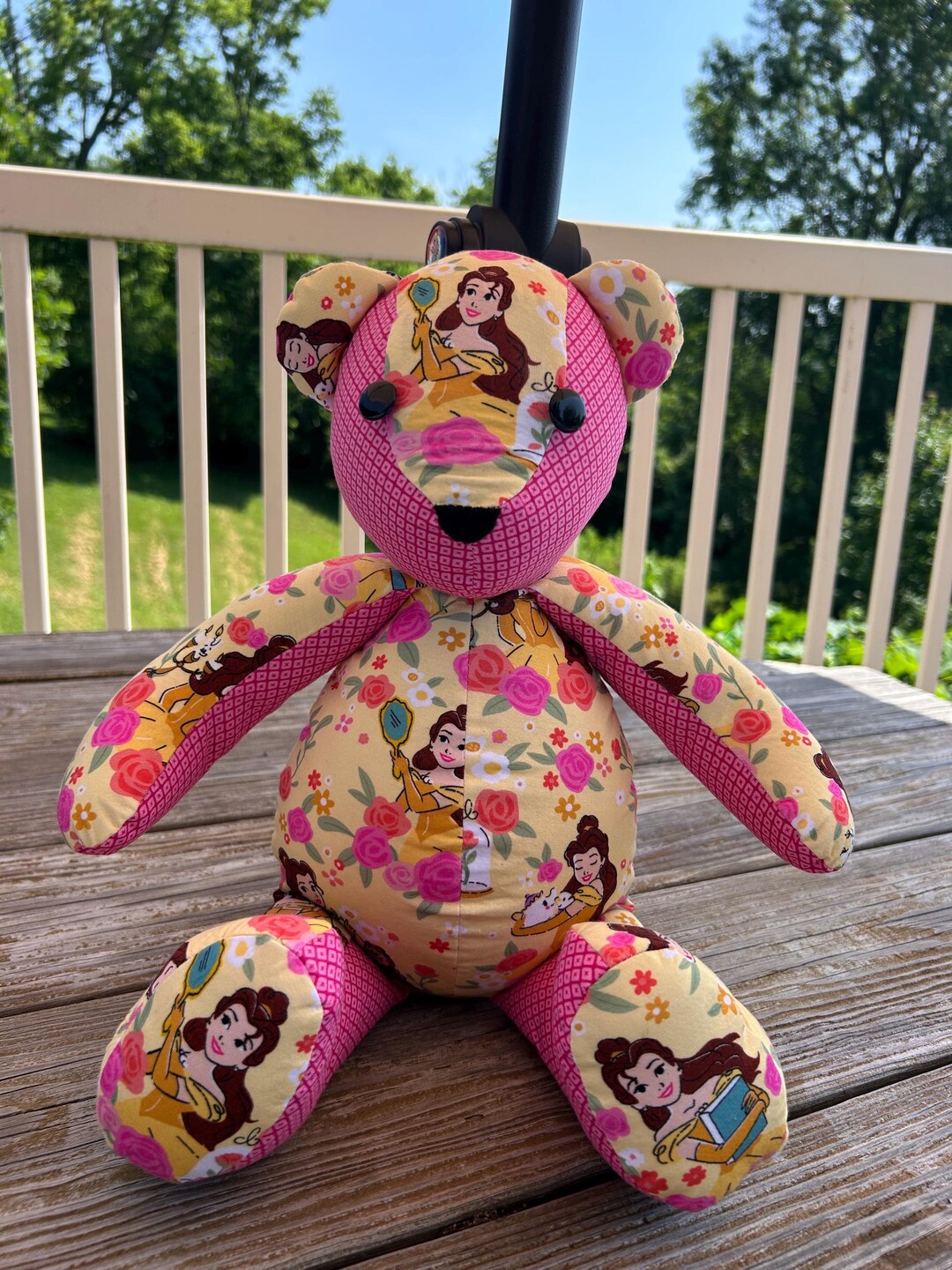 Little Sleepies Disney Princess Belle Memory Bear - Etsy