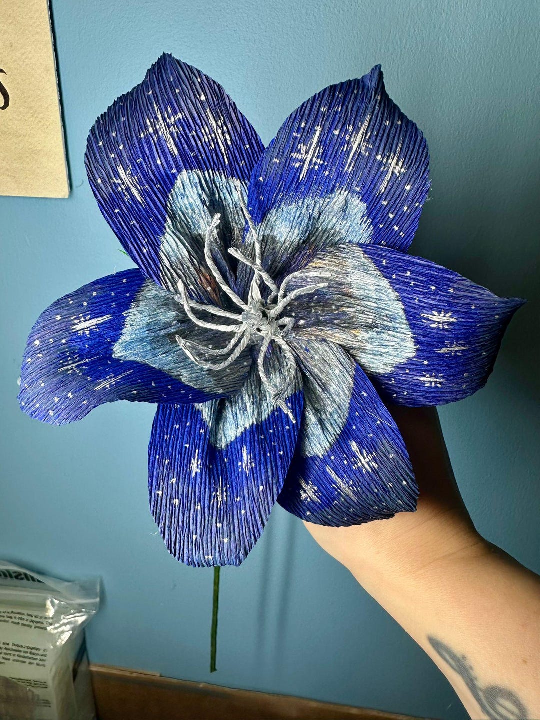 ACOTAR Velaris Crepe Paper Flower: Starfall Bookish Gift - Etsy