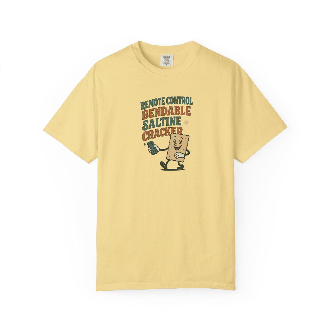 SALTINE CRACKER Funny Business Logo Parody Shirt, Vintage Retro Style ...