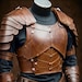 Medieval Leather Armor Set – Handcrafted Full Body Armor With Shoulder ...