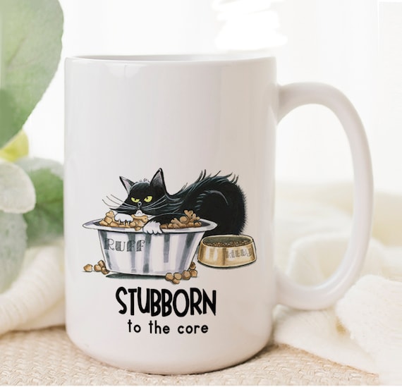 Personalized Mug of a Grumpy Cat for Cat Parent. Funny Gift | Etsy