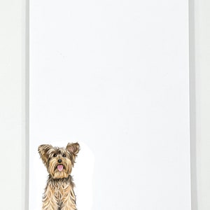 Yorkshire Terrier High-end Notepad Stationery for Dog Lover, Yorkshire ...