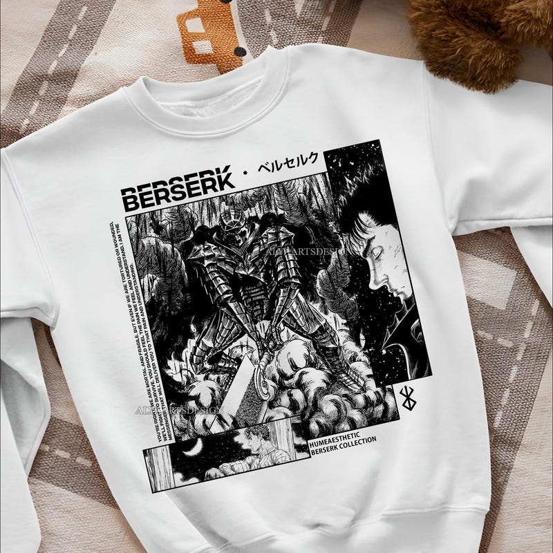 Berserk Manga Panel Guts - Etsy