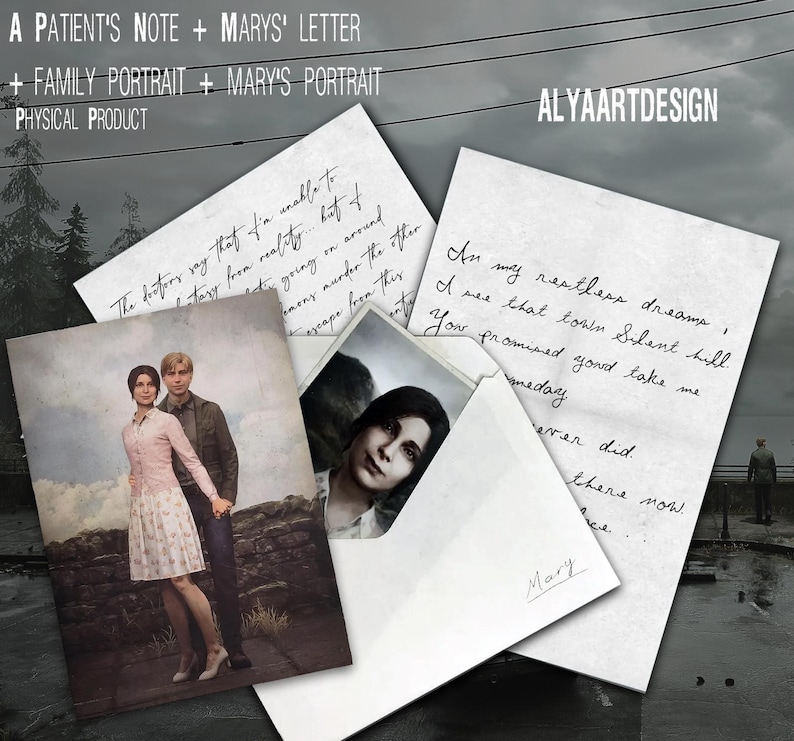 MARY'S LETTER & PORTRAIT, A Patient's Note | Silent Hill 2 Remake ...