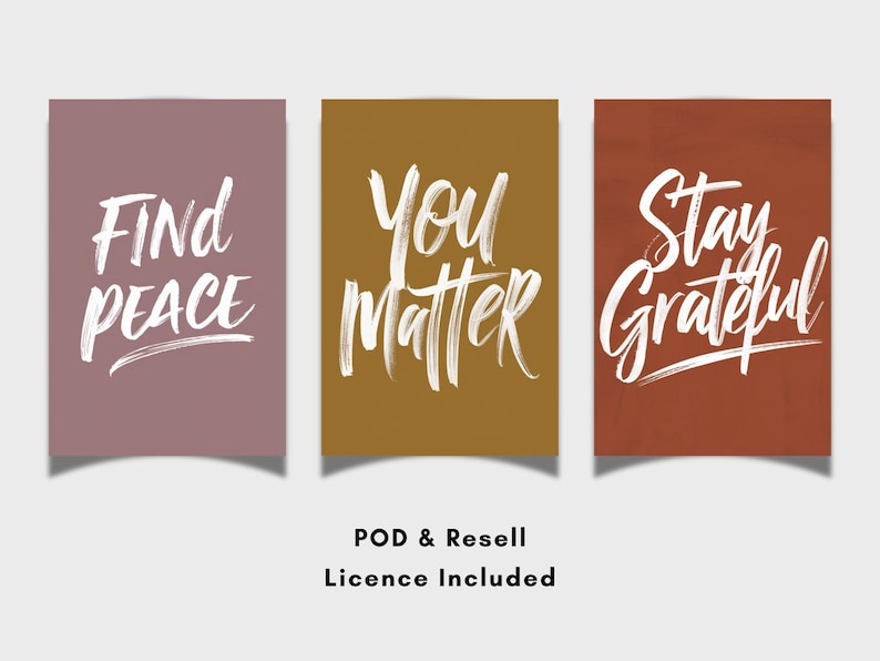 50 Motivational Quote Prints | Inspirational Wall Art Positive ...