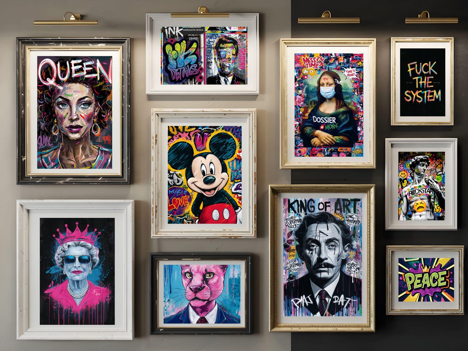 Urban Graffiti Art Poster Bundle | Street Art Prints (digital Download ...