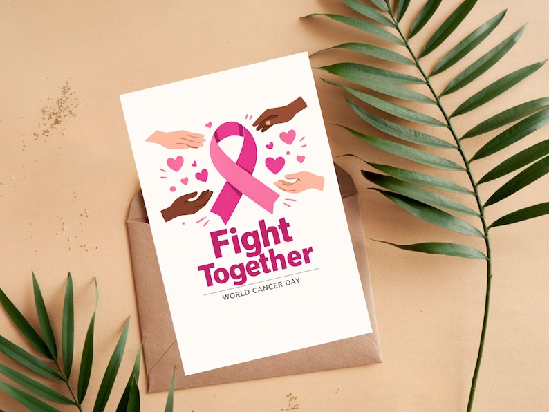 World Cancer Day Poster Bundle – 60 Cancer Awareness Ribbon Prints ...