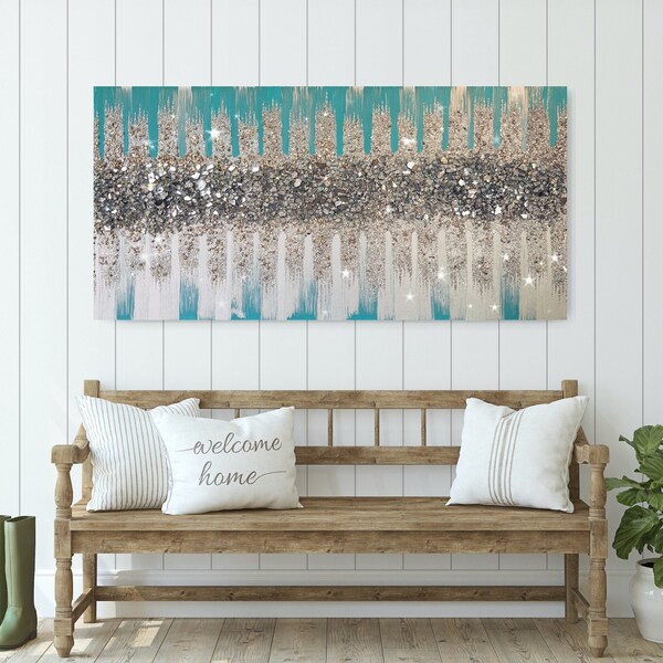 Turquoise Wall Art - Etsy