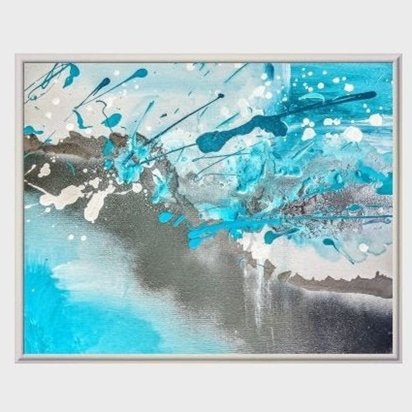 Turquoise Wall Art - Etsy