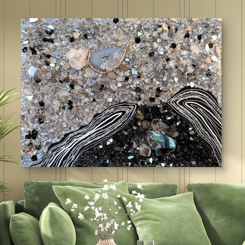 Resin Geode Wall Art - Etsy