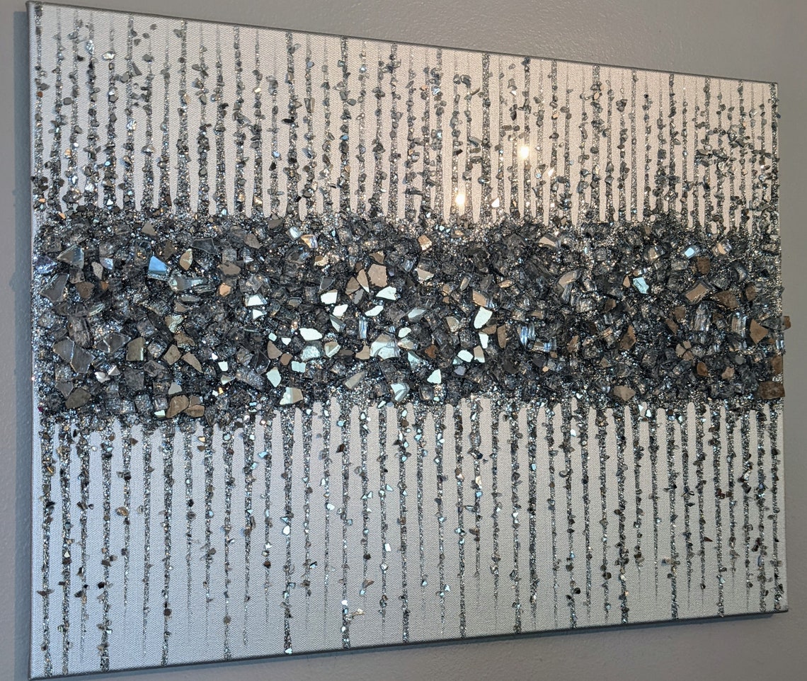 Custom Glitter & Glass Painting Choose Your Own Painting - Etsy