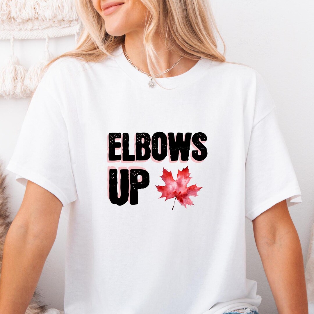 Pink Elbows up Png, Patriotic Canada Png, Elbows up Sublimation, Elbows ...