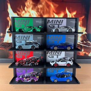 Mini GT Diecast Car Display Stand: 1/64 Scale Model Shelf - Etsy